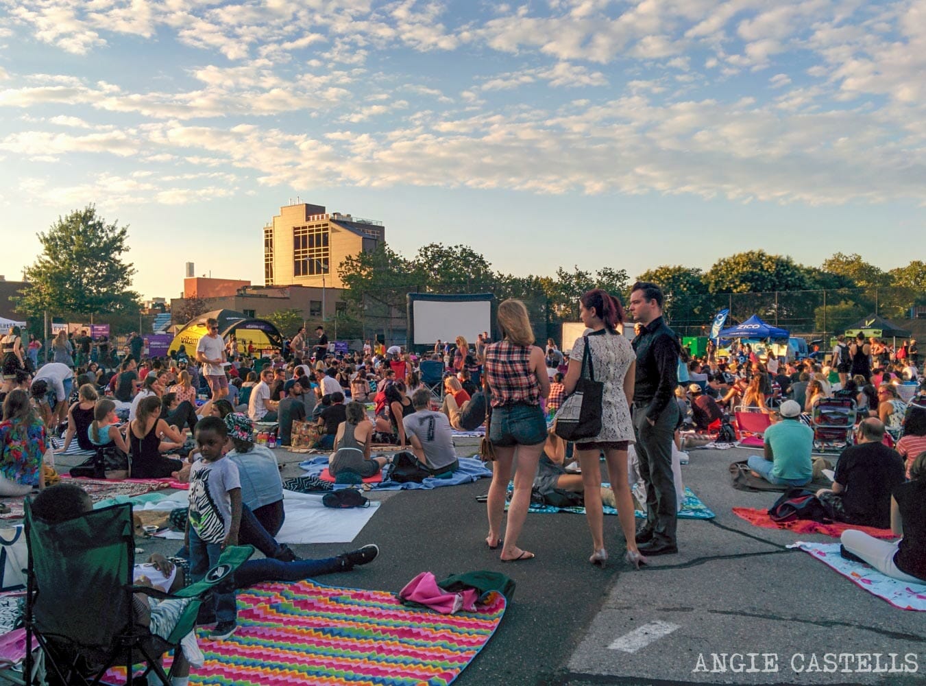 Cine al aire libre en Nueva York (verano 2017)